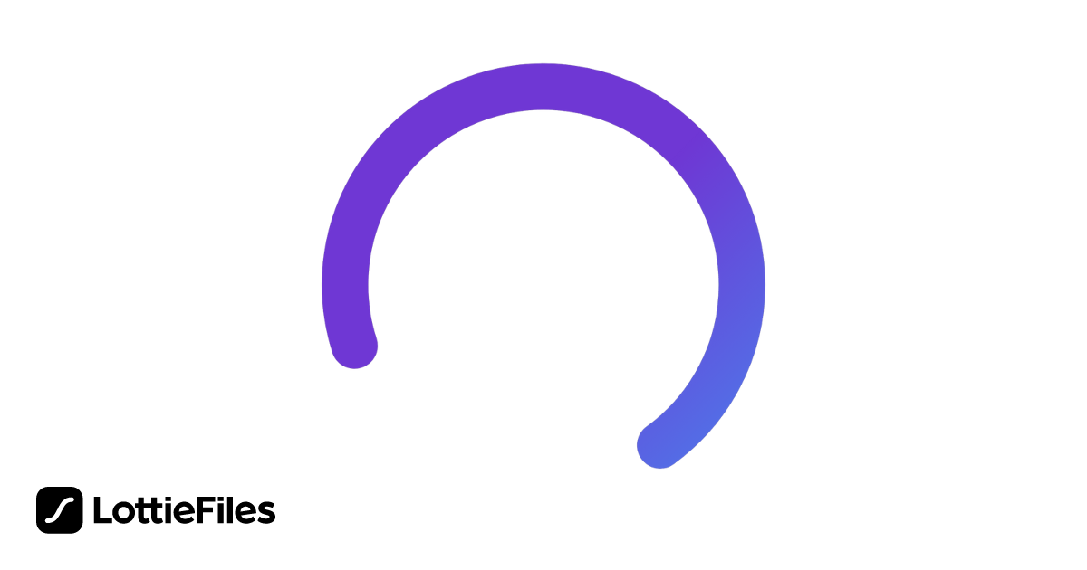 Free Loader Gradient Animation by very | LottieFiles