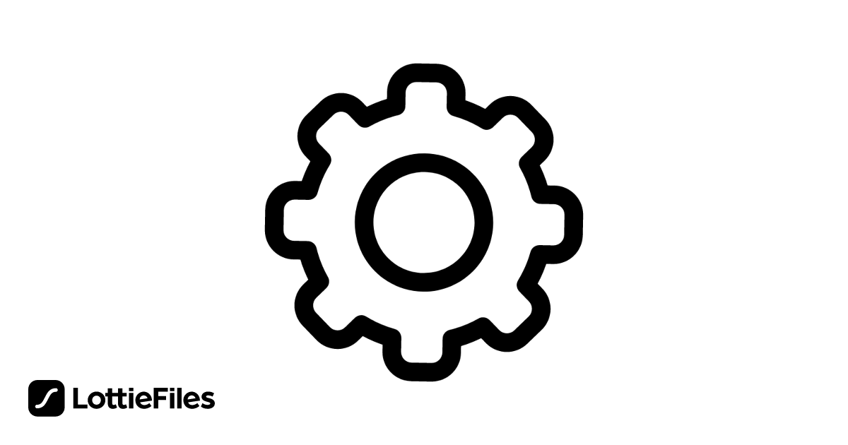 Free Settings Animation by Mig Alejandro | LottieFiles