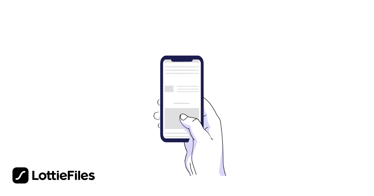 Free iphone scrolling Animation by nika demetradze | LottieFiles