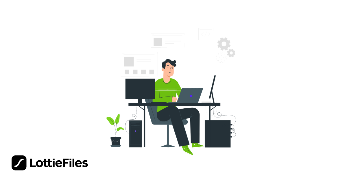 Free Lottie File Green Animation by jenish patel | LottieFiles