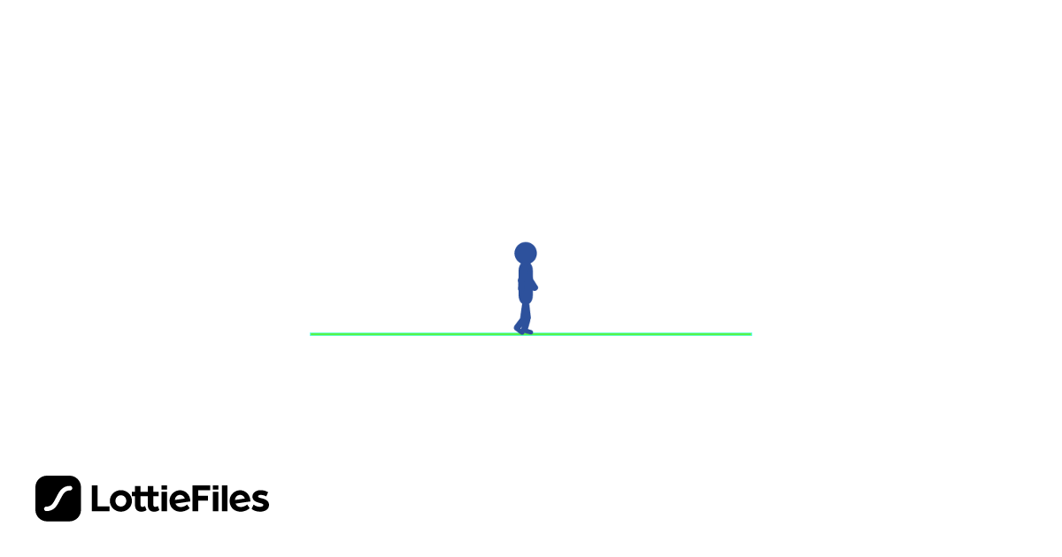 Free Man Walking Animation by Tam Doan | LottieFiles