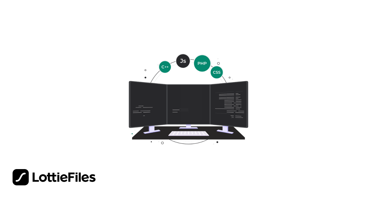 Free Mobile First Coding Animation by Pepe | LottieFiles
