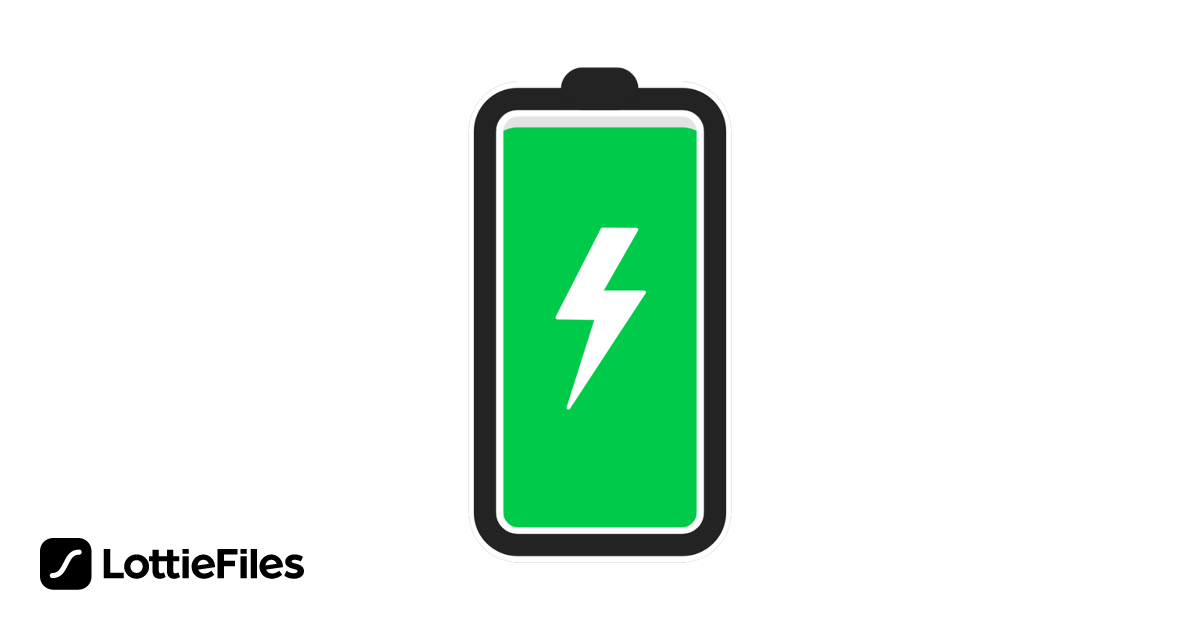 Free Battery Charging - Plugin_Green Animation by PortappzMod | LottieFiles