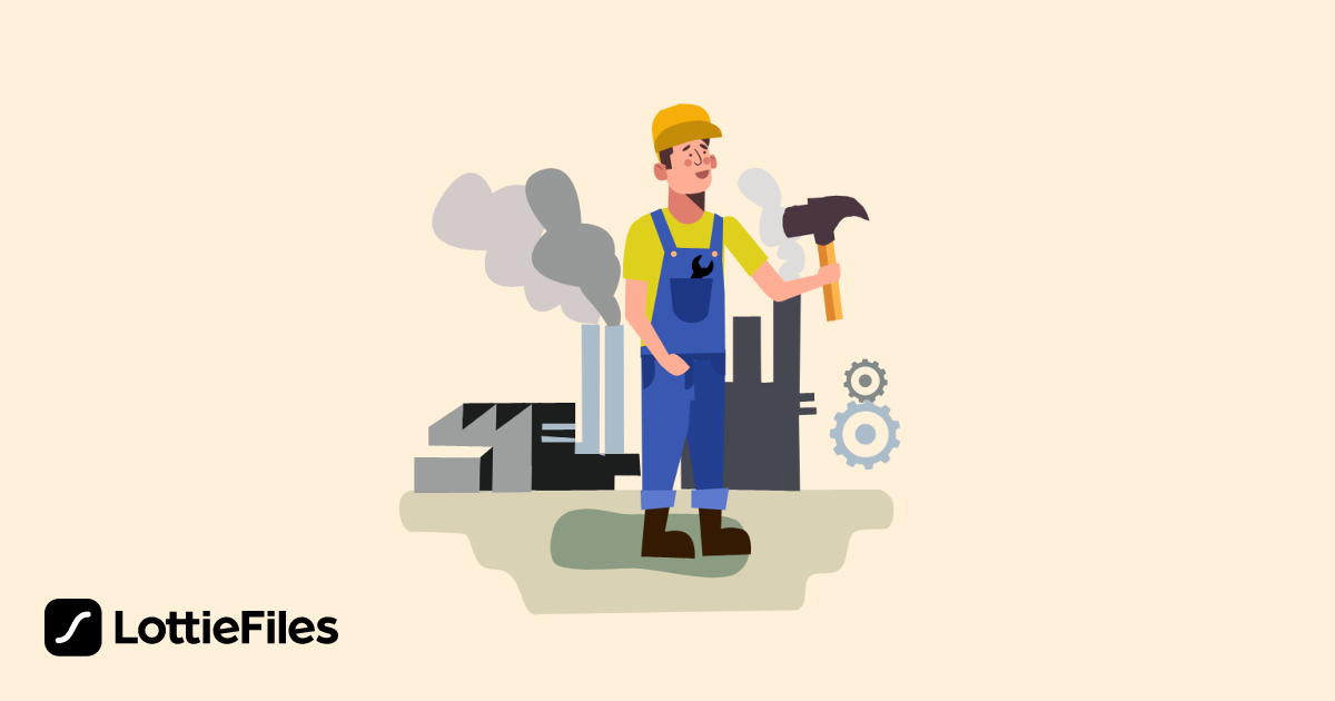 Free Farmers to Industrial Workers Animation by DCE | LottieFiles