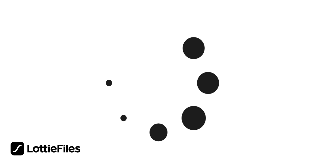 Free Simple Infinity dots loader animation Animation by Ivan | LottieFiles