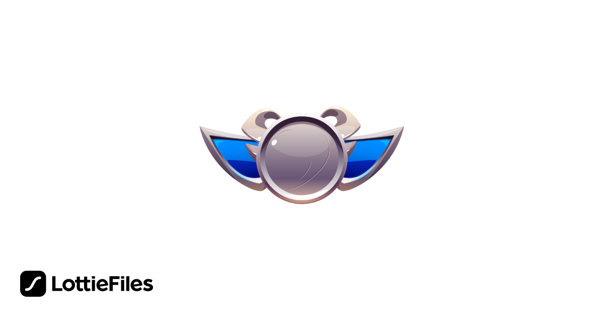 Free Game ranking badges lvl 8 Animation by Mohamed alaa | LottieFiles