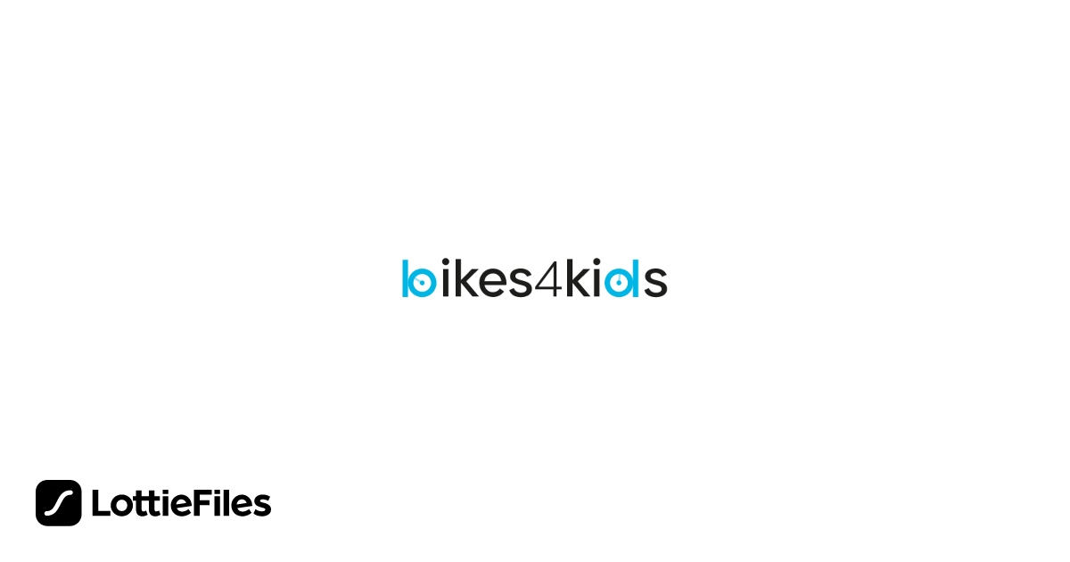 Free bikes4kids logo Animation by Smadar | LottieFiles