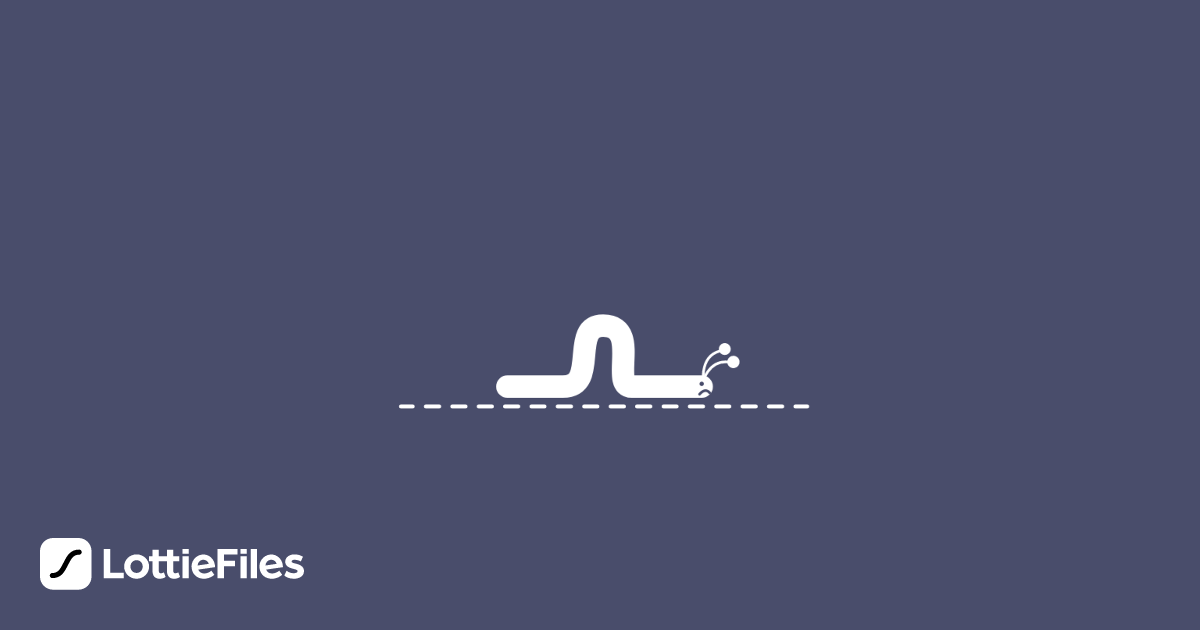 Free Worm Animation by Chris | LottieFiles