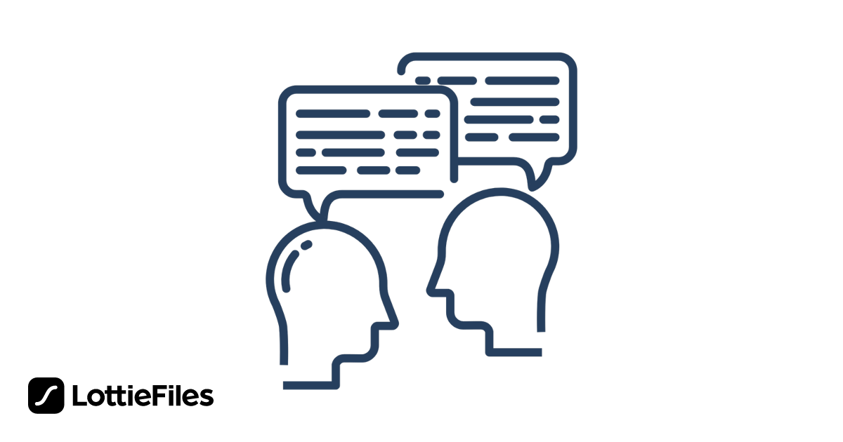 Free Human communication Animation by Kavya S | LottieFiles