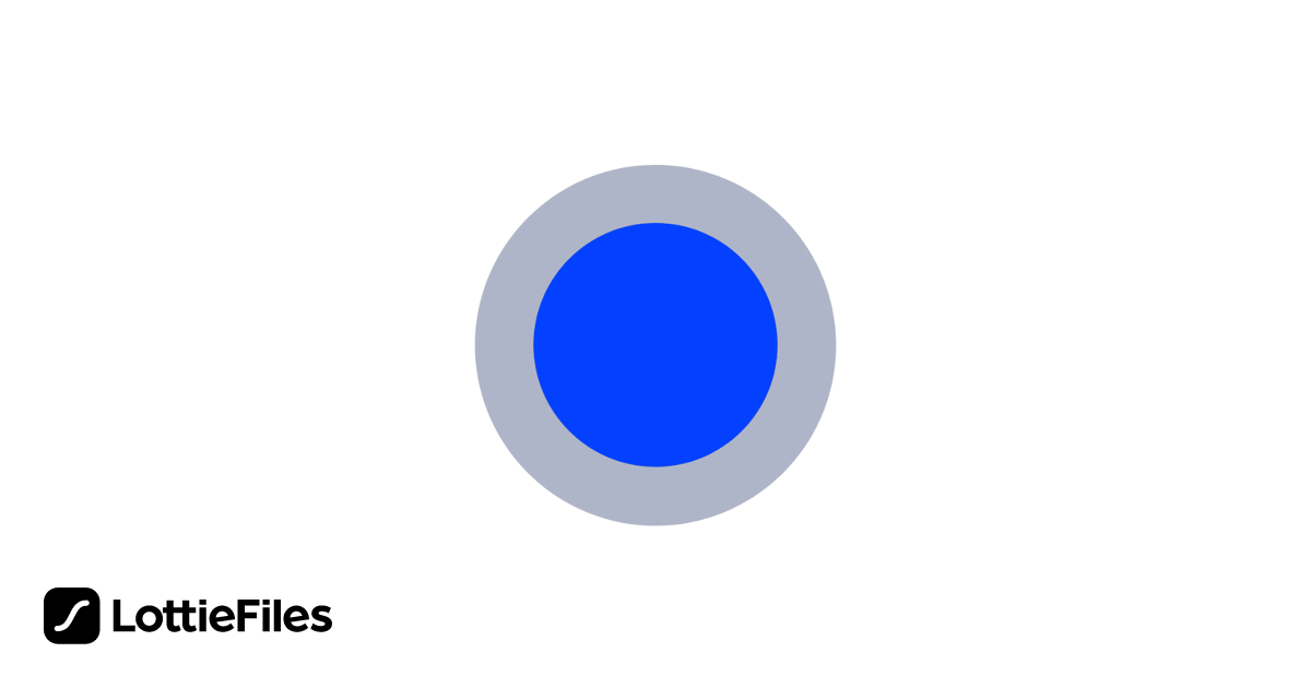 Free Blue Circle Preloader Animation by Tahir | LottieFiles