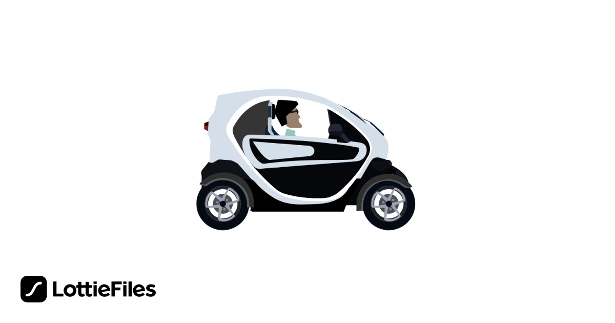 Free Electric Car Animation by Baris Durna | LottieFiles