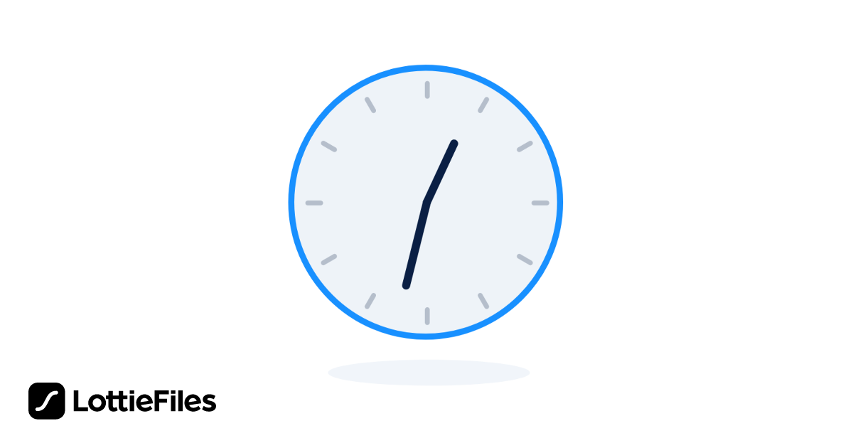 Free Clock Waiting Animation Animation by Vaidas | LottieFiles