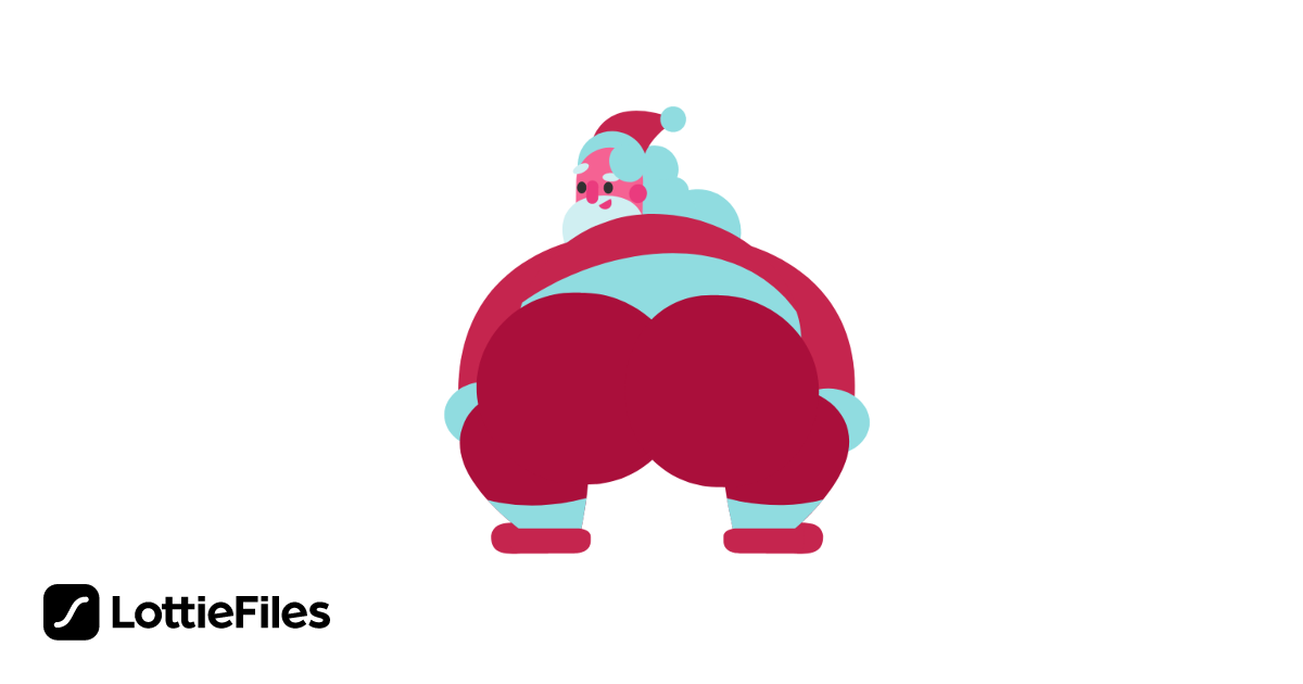 Free Santa Twerking and Farting Animation by Arka | LottieFiles