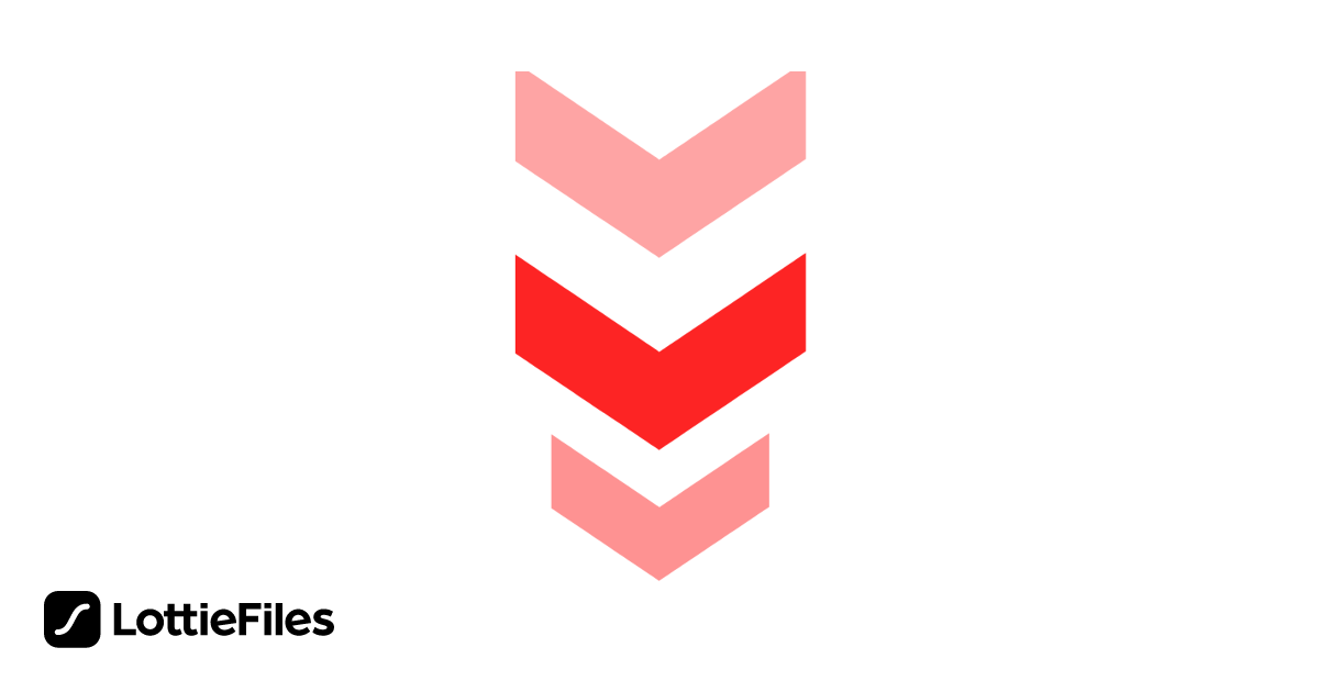 Free Red down arrows Animation by Coach | LottieFiles