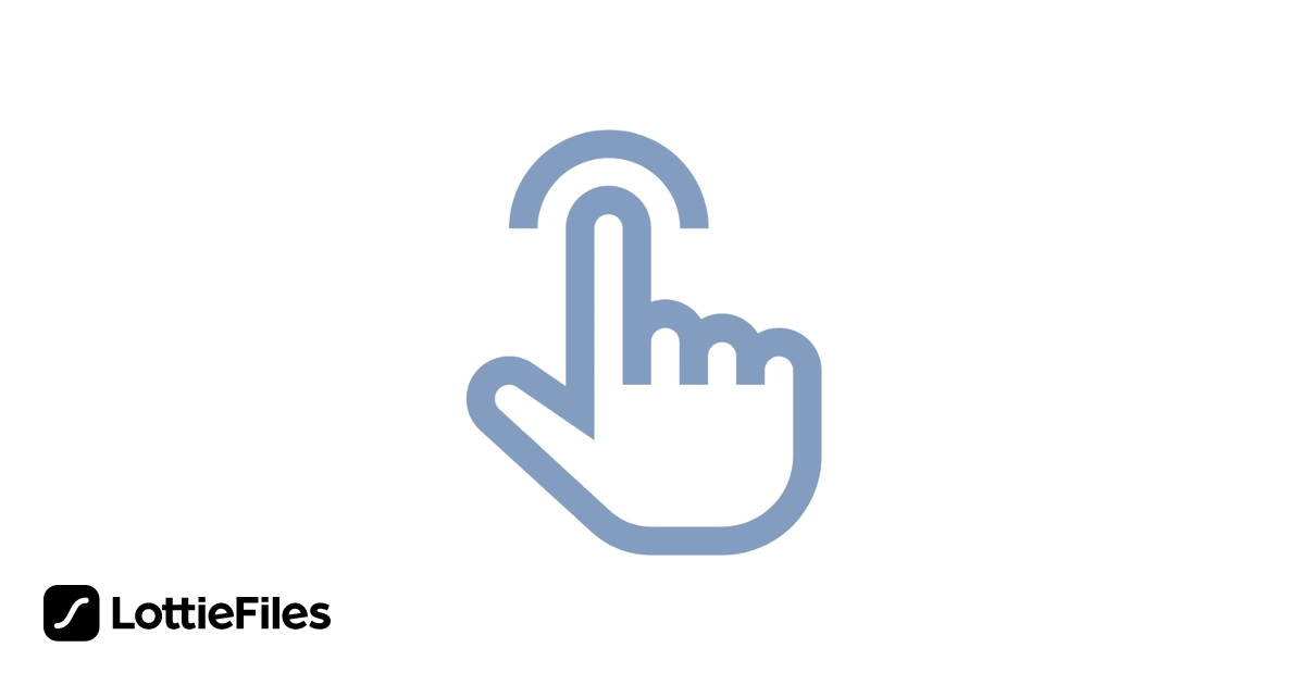 Free Touch Animation by Полина | LottieFiles