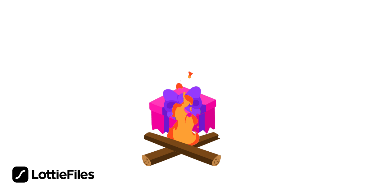 Free gift burning Animation by Rohitashwa | LottieFiles