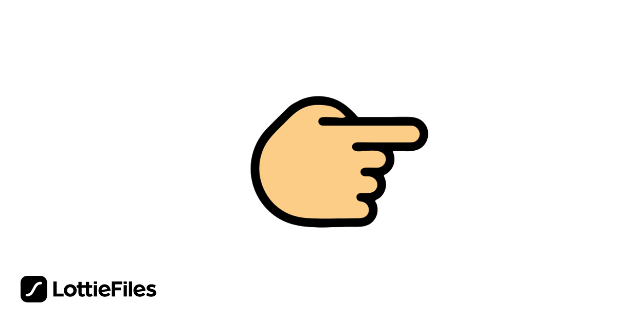 Free Pointing Finger Animation Animation by Kartik Choudhary | LottieFiles