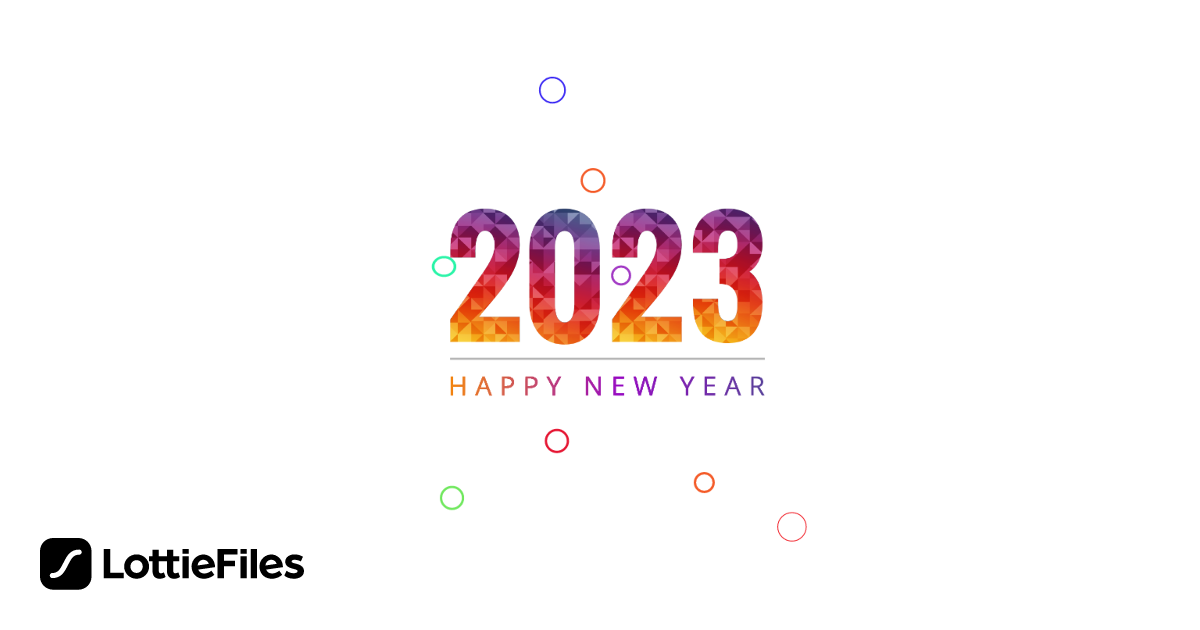 Free Happy New Year Animation by mehdin | LottieFiles