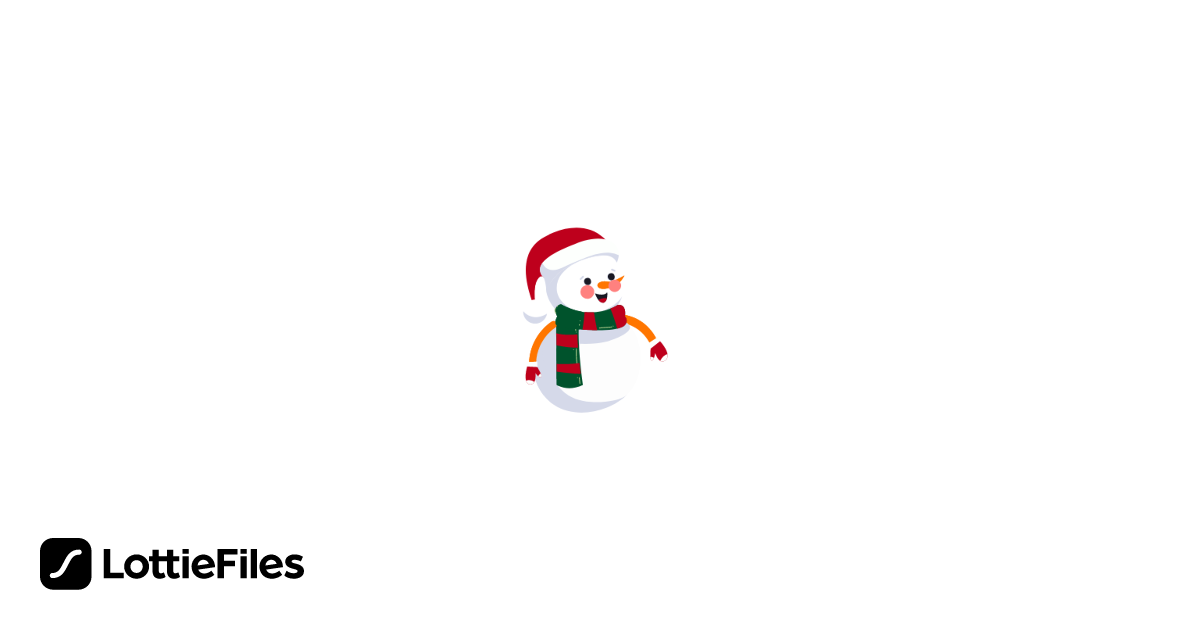 Free snowman Animation by _Kevin_Manuel_ | LottieFiles