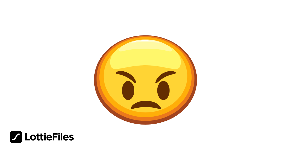 Free Angry Face Animation by Samed Çetin | LottieFiles