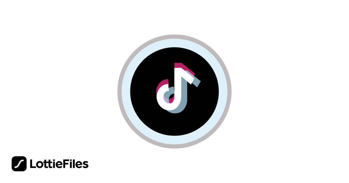 Free Tiktok logo Animation by Israr | LottieFiles