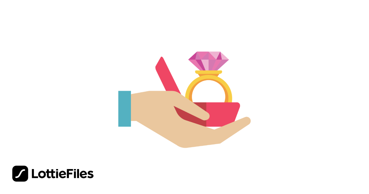 Free Engagement box in hand Animation by Kartik Choudhary | LottieFiles