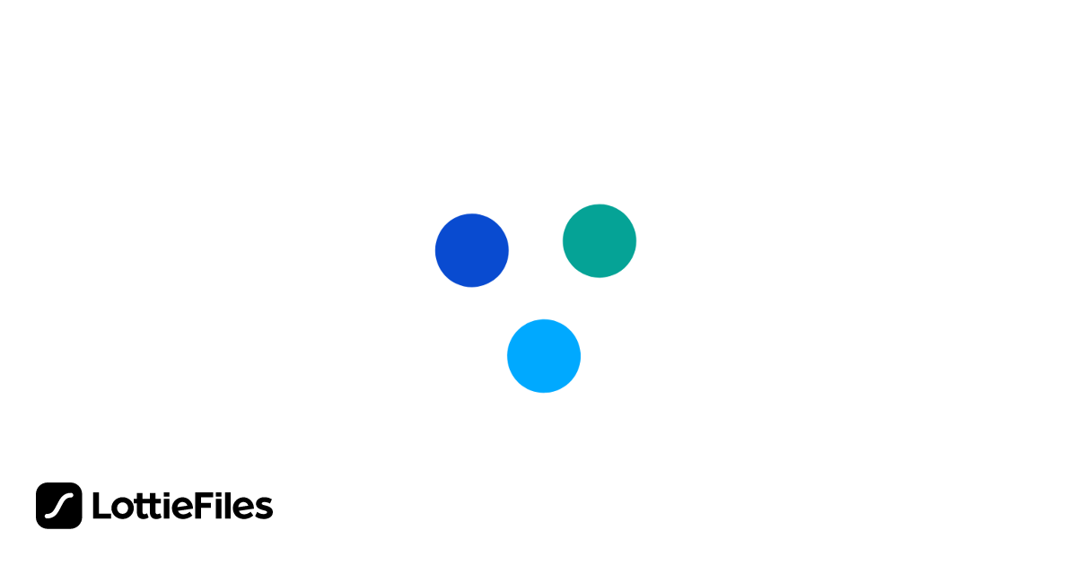 Free Loading Animation – 3 Dots Animation by Ben Chamberlain | LottieFiles