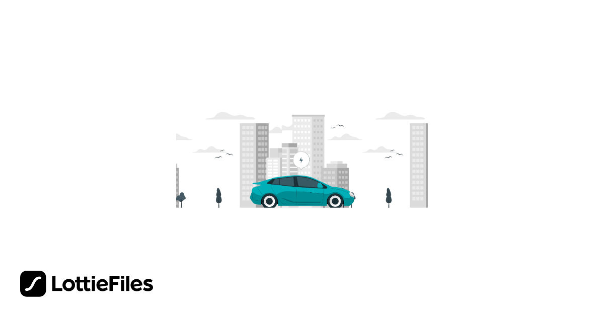 Free Electric car Animation by rodrigue regent | LottieFiles