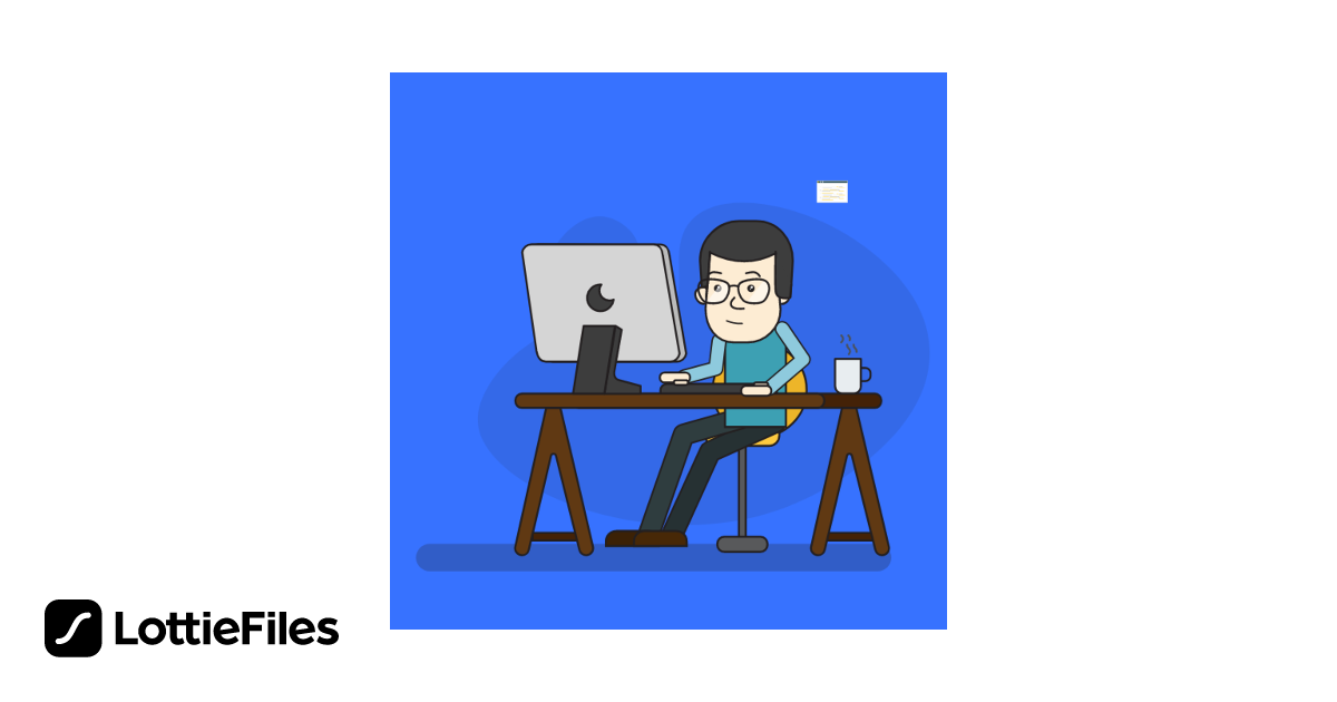 Free Designer-Developer Animation by mhaqeel | LottieFiles