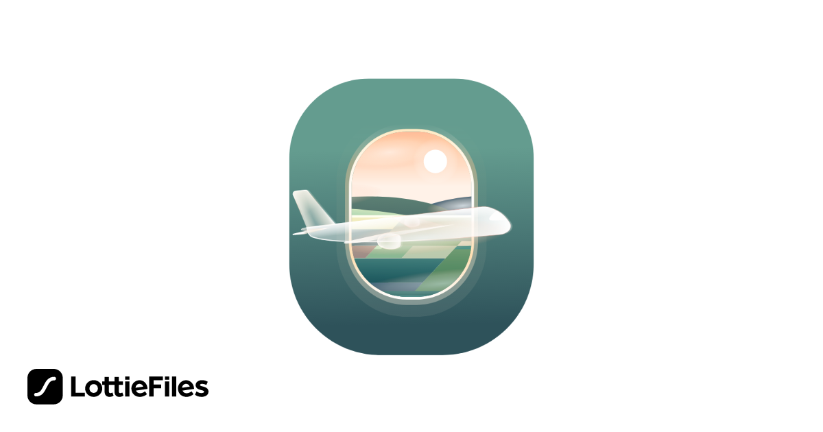 Free AirPlane Loading animation Animation by Nguyen Nguyen | LottieFiles