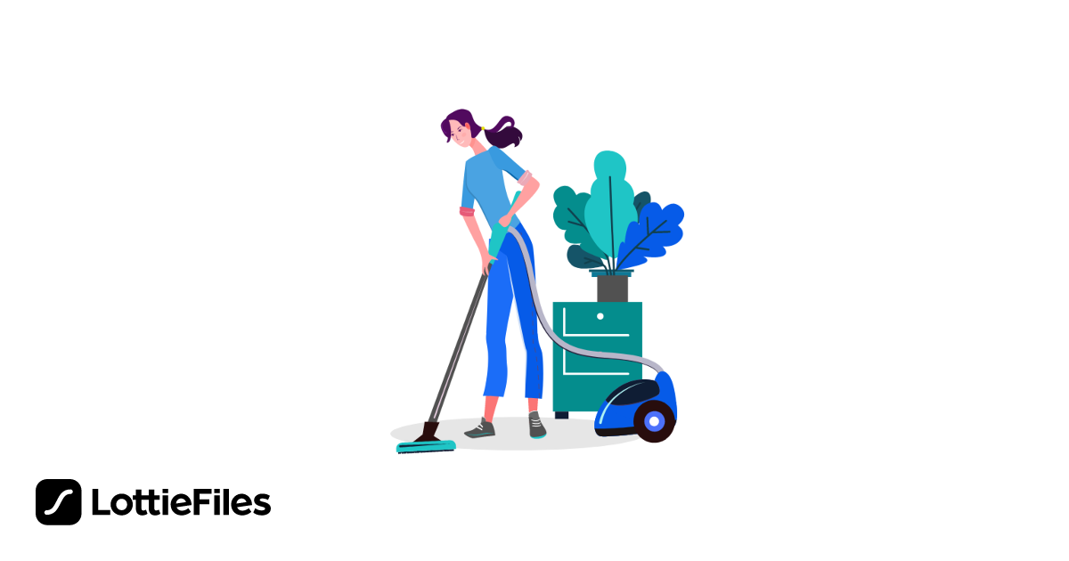 Free Cleaner V2 Animation by Design Converte | LottieFiles