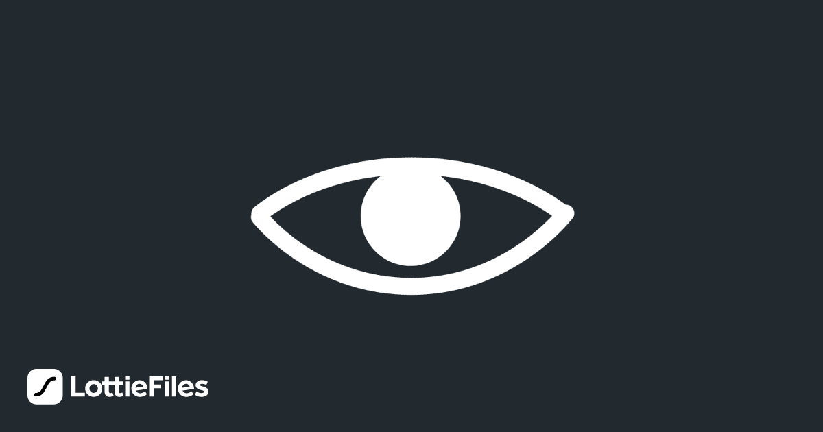 Free Eye Open & Close Animation by Da Swede | LottieFiles