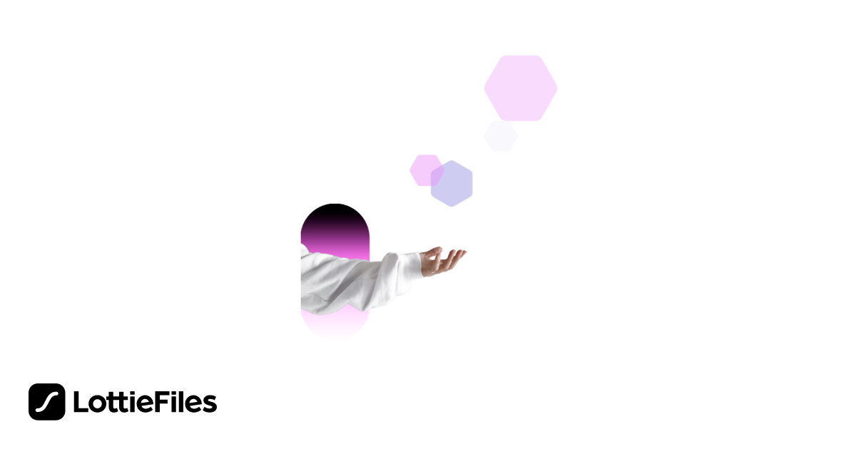 Free hexagon hand Animation by Levi | LottieFiles