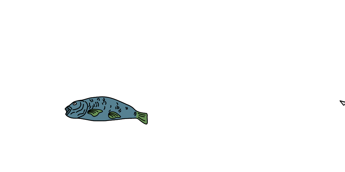 Dead Fish Cartoon