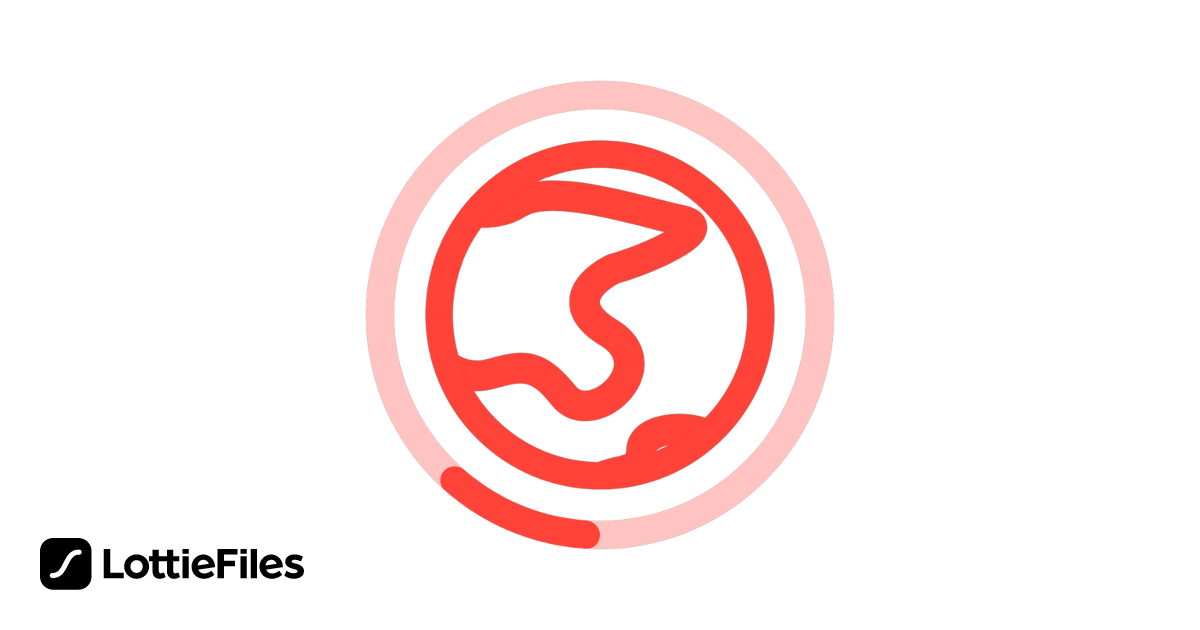 Free globle loading Animation by Jiani Chen | LottieFiles