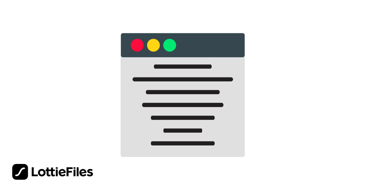 Free Center Paragraph Animation by Priyanshu | LottieFiles