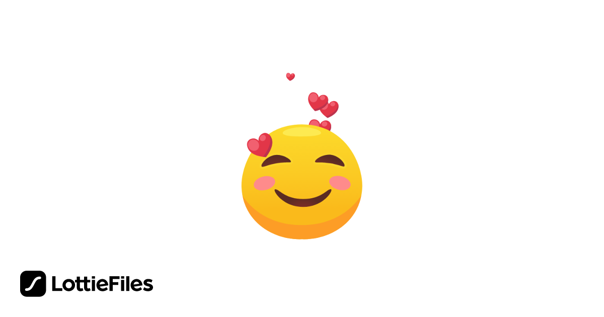 Free Love emoji Animation by Thomas | LottieFiles