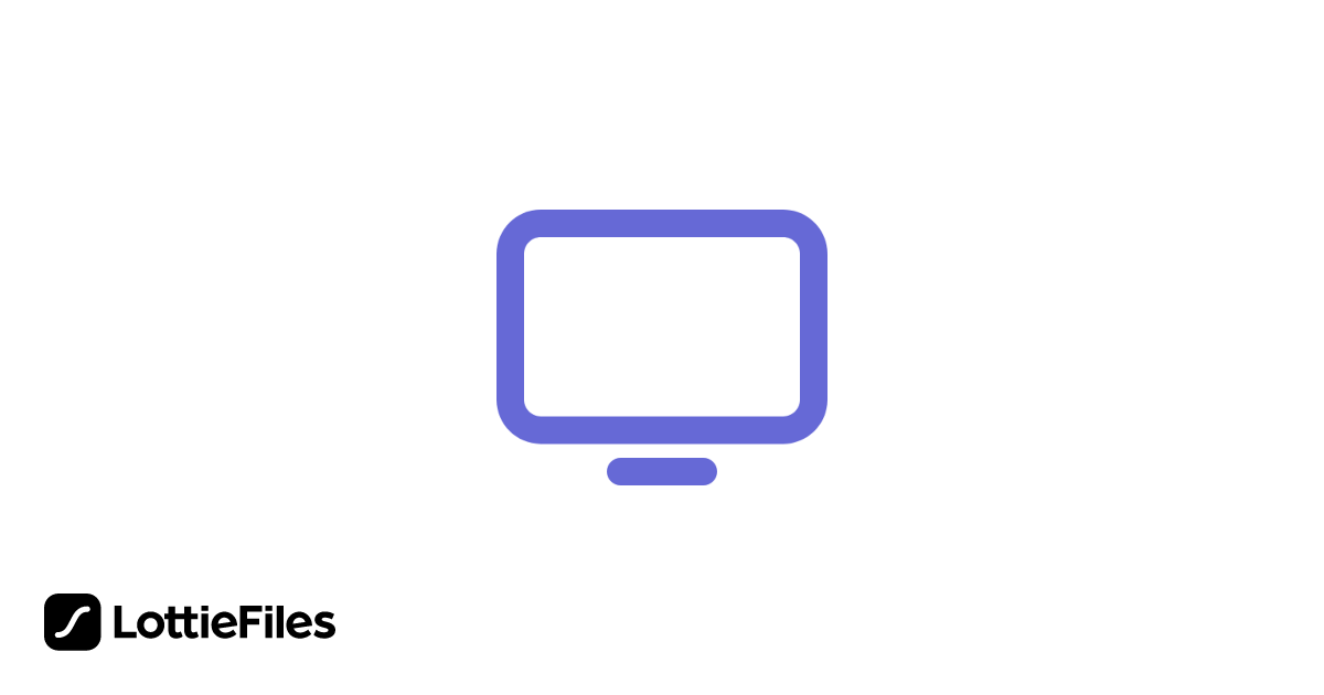 Free Desktop Icon Animation by Goutham | LottieFiles