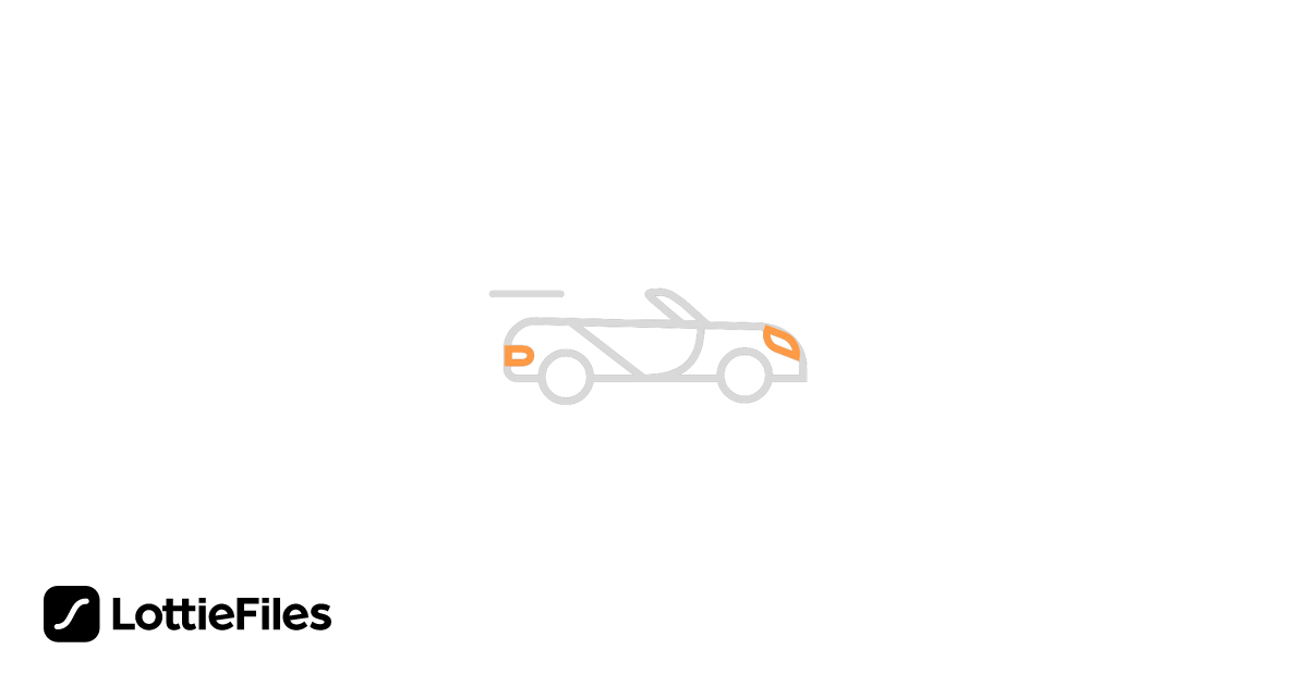 Free Car moving Animation by Vihaan | LottieFiles