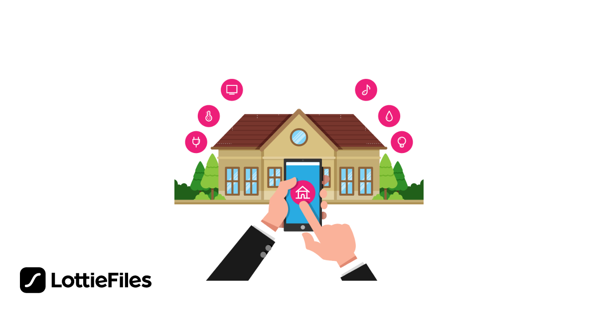 Free smart home animation Animation by Achyut | LottieFiles