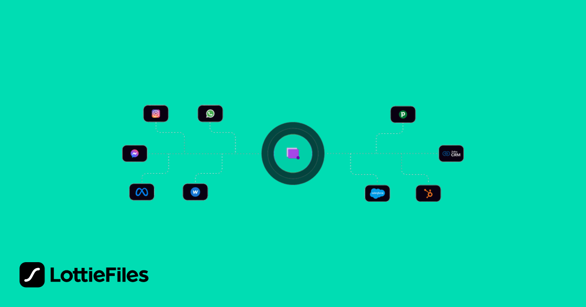 Free Media business desktop Lottie JSON animation Animation by Weblodge ...