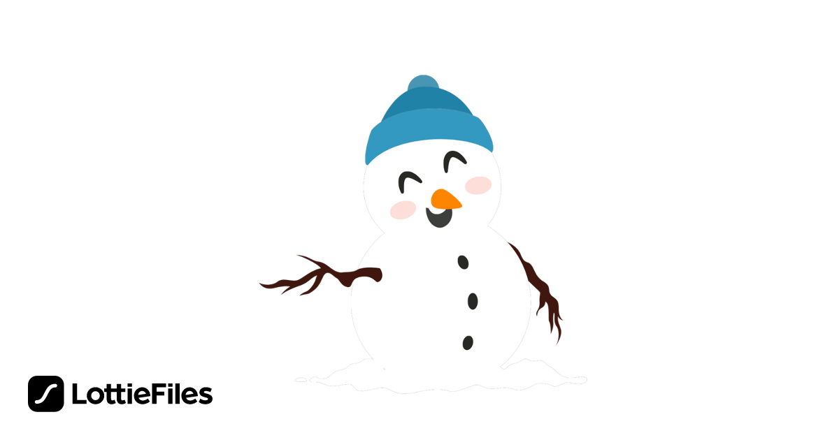 Free Snowman Animation by Nazrin | LottieFiles