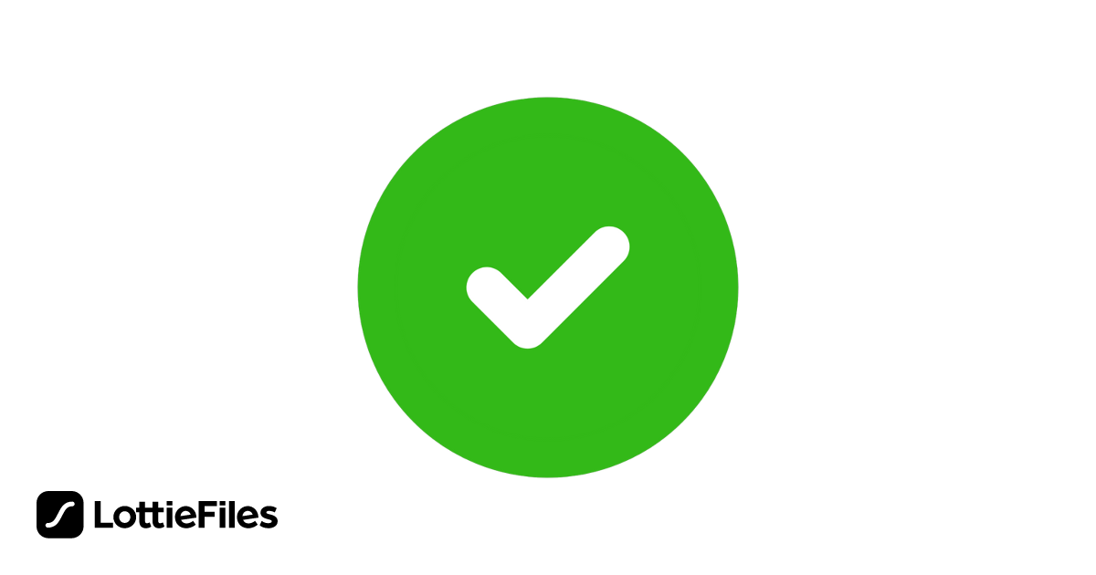 Free Done Animation by N | LottieFiles