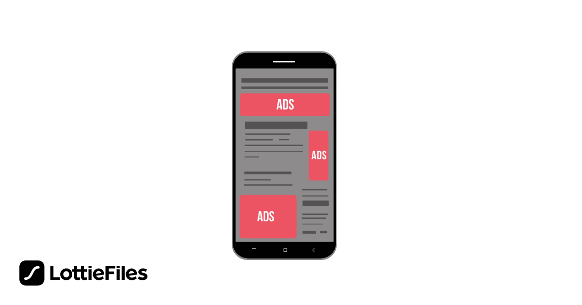 Free Adblock Animation by Tom | LottieFiles