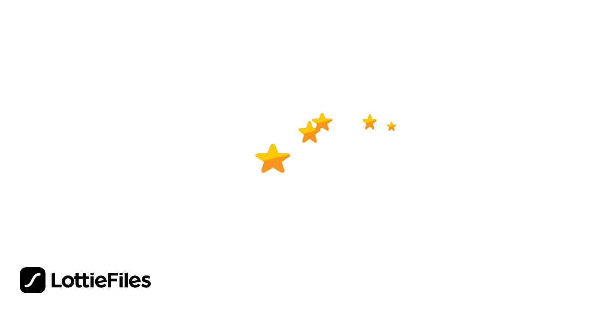Free Flying Stars Animation by Ni' Annisa Nur' Adha.A | LottieFiles