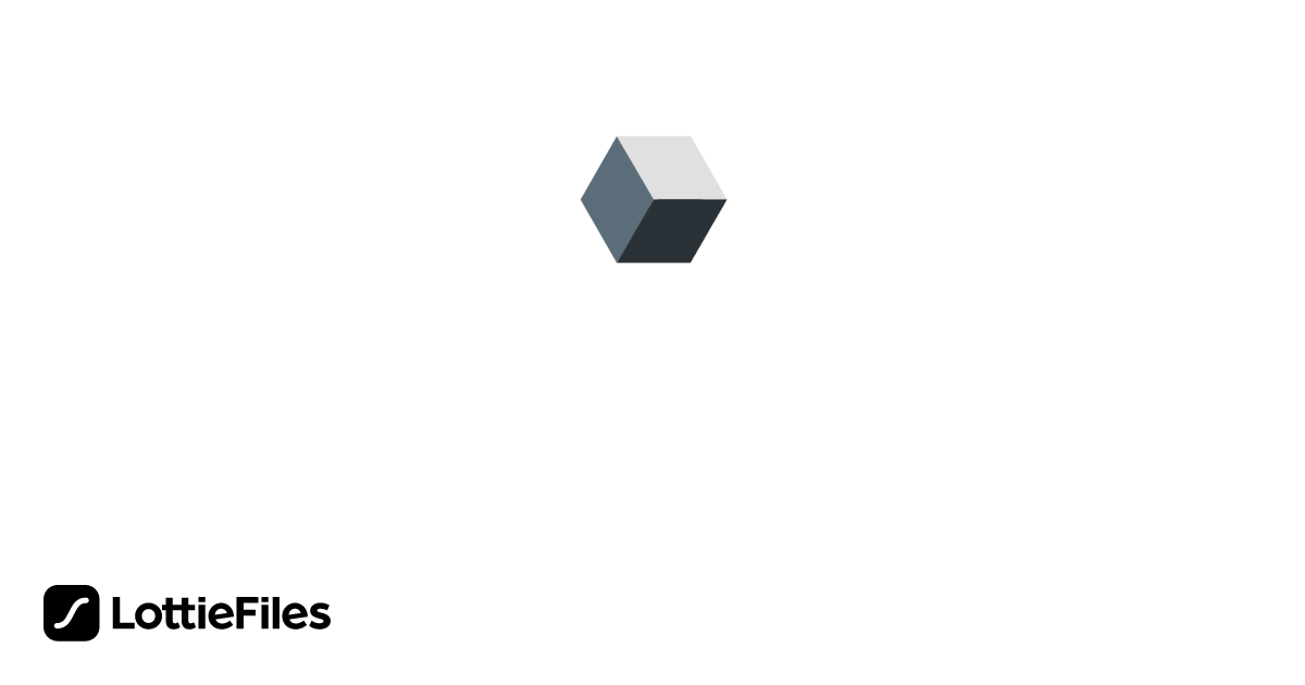 Free Cube loader Animation by Joe Bentley | LottieFiles