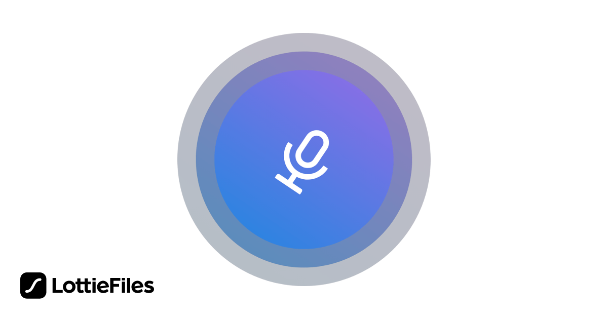 Free Recording Audio Animation by Bia | LottieFiles