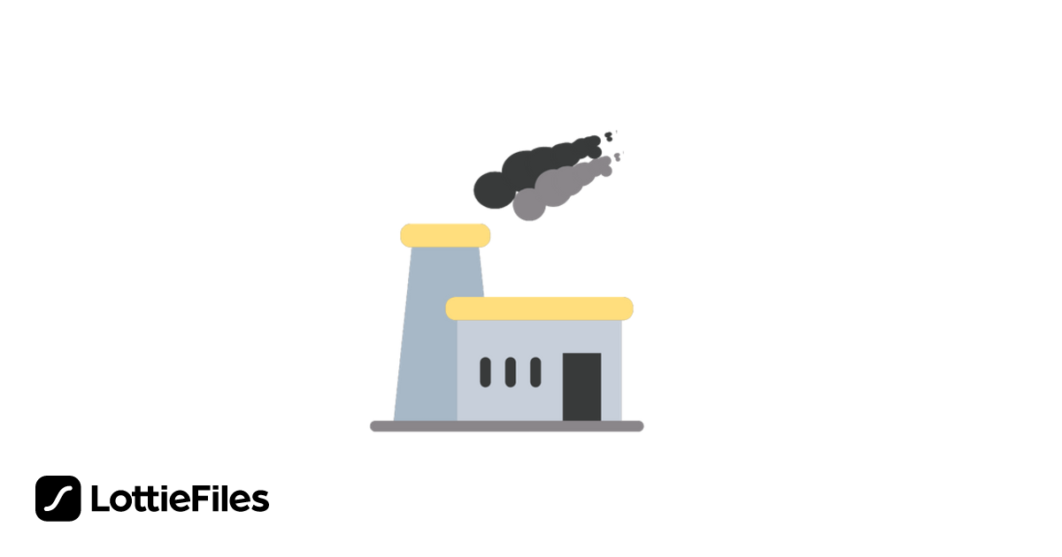 Free Factory Animation by Matthieu | LottieFiles