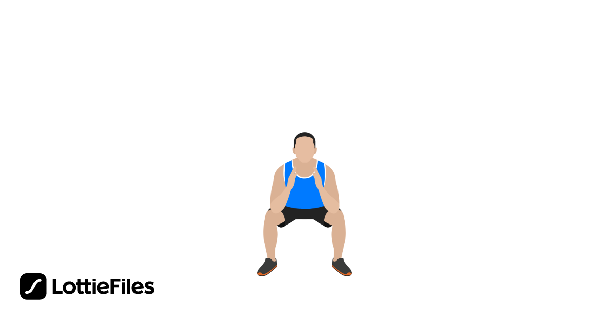 Free Aerobic men Animation by Decart | LottieFiles