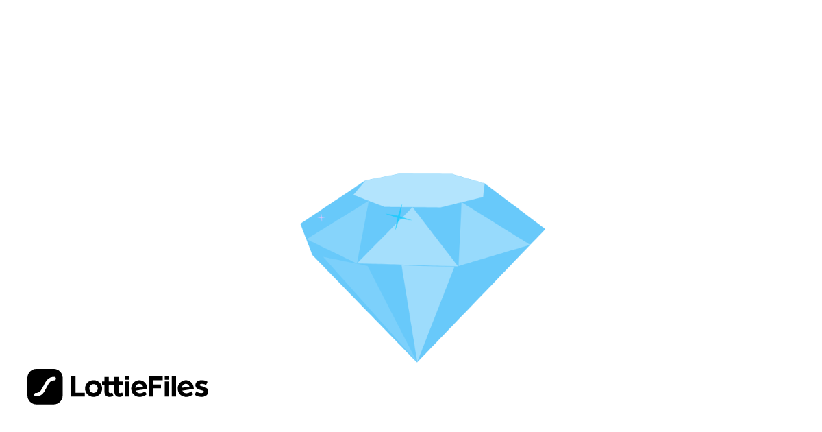 Free Diamond Rotation Animation by Shresth Bhadani | LottieFiles